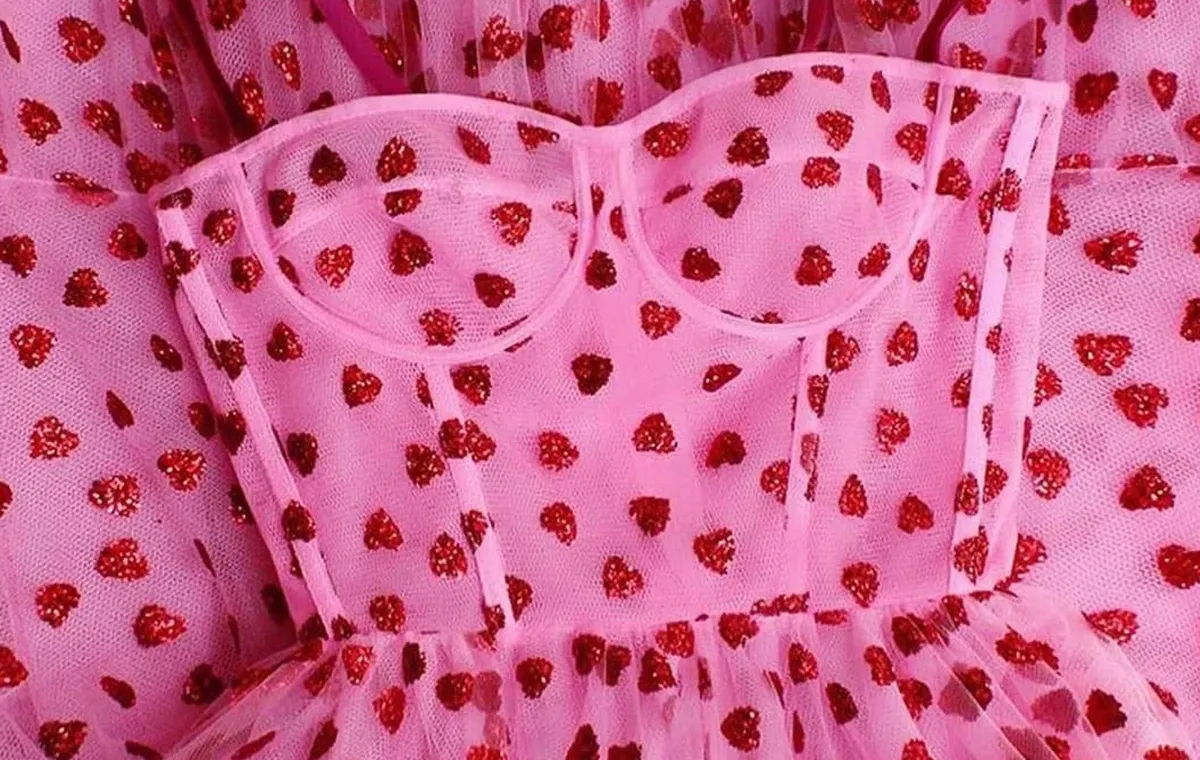 Heart Pattern Special Occasion Dresses Bridal Gowns - Promfy