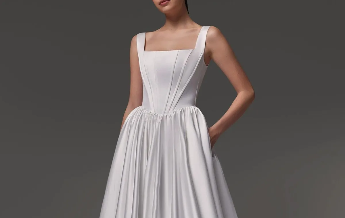 Basque Waist Special Occasion Dresses & Wedding Gowns - Promfy