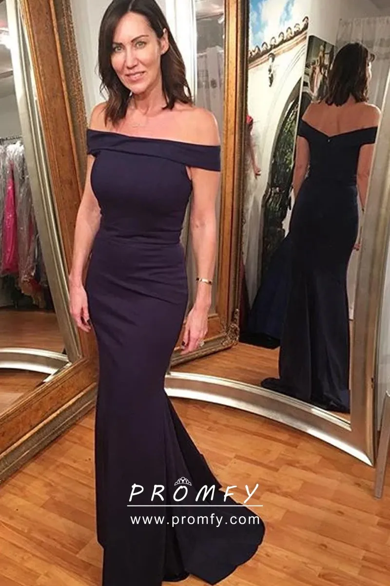 Form-fitting Black Mermaid Elegant Formal Dress - Promfy